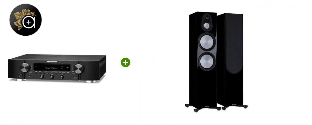 Set Marantz NR 1200 (černá) + Monitor Audio Silver 500 7G :: Audal ...